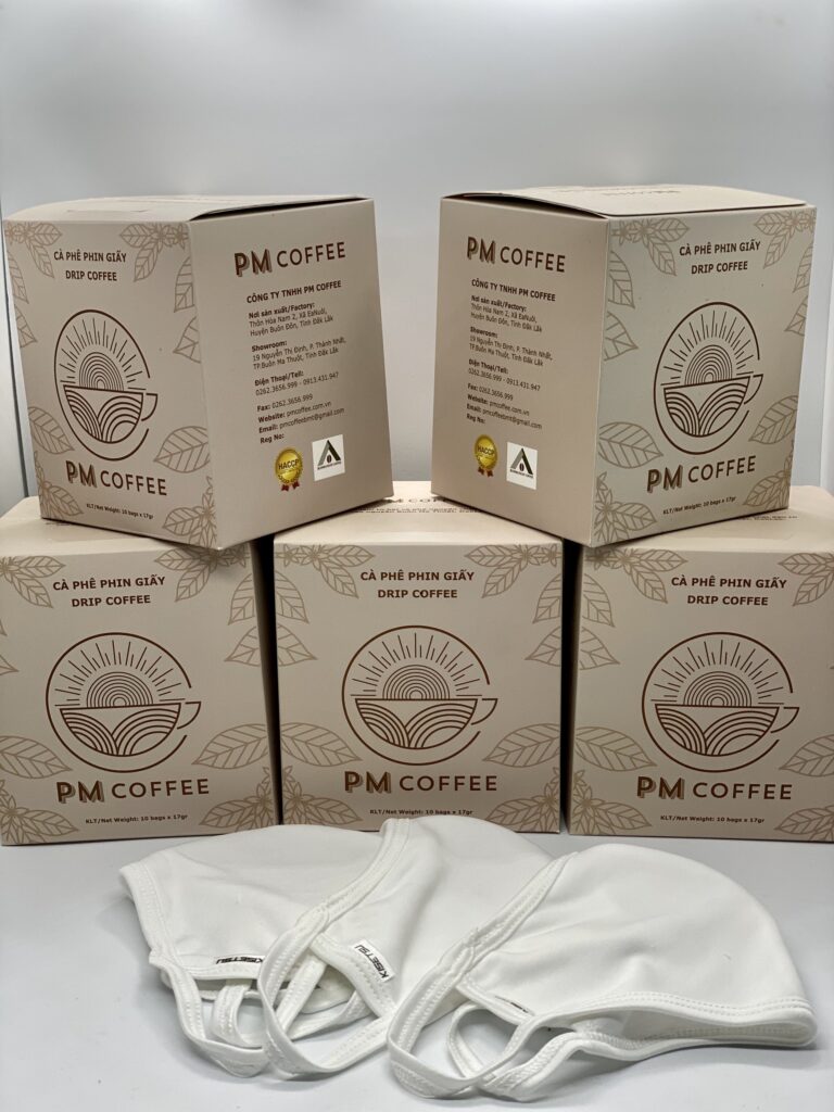 Cà phê Phin giấy PM Coffee - Cà Phê PM
